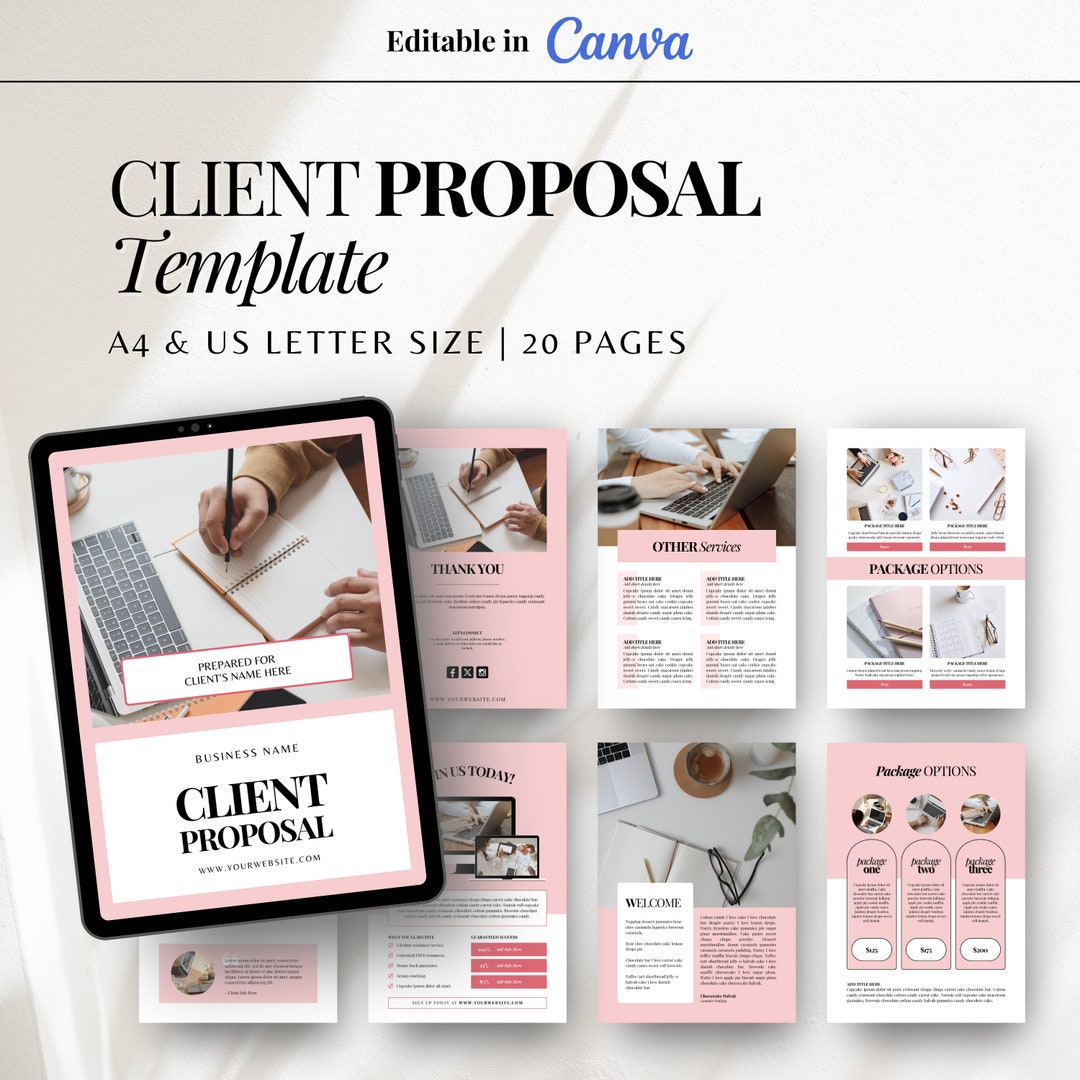 Client Proposal Template | Project Proposal Template | Business ...
