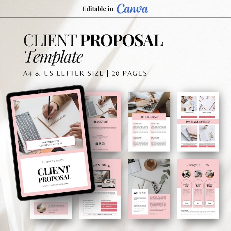 Client Proposal Template | Project Proposal Template | Business ...