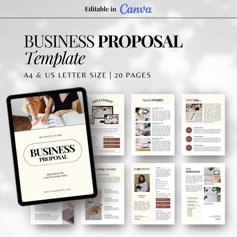 Business Proposal Template | Project Proposal Template | Client ...