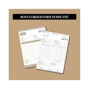 Line Sheet Template | Product Catalog Template | Wholesale Line Sheet ...