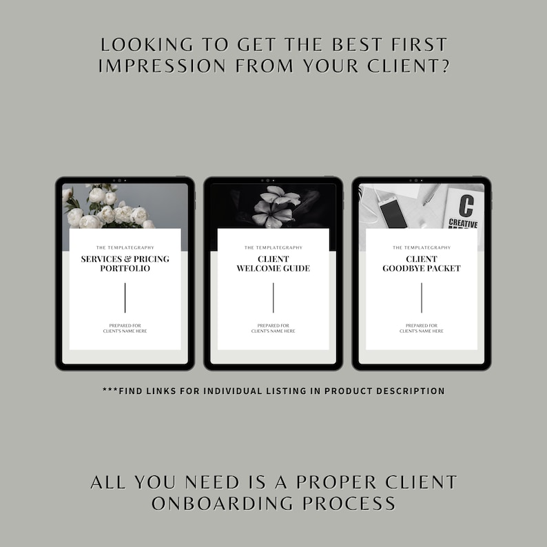 Client Onboarding Template Bundle | Canva Template | Client Welcome ...