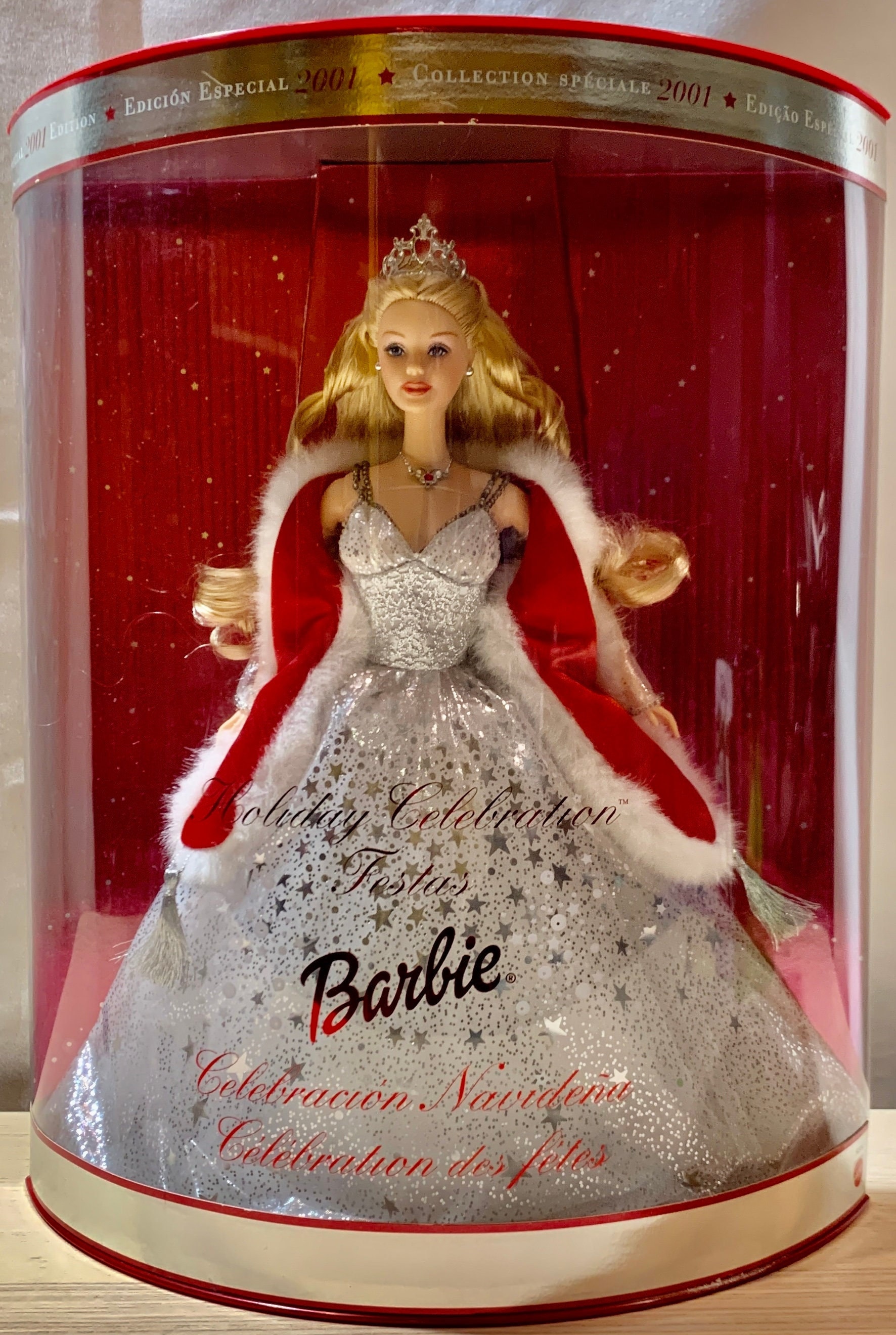 2001 Holiday Celebration Barbie , Mint Condition Doll and Box - Etsy