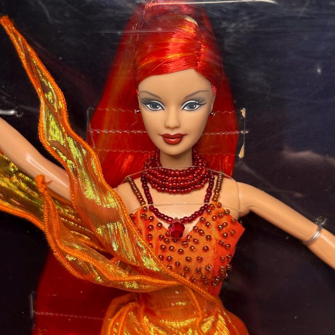 The Captivating Dancing Fire Barbie Limited Edition Barbie Doll From ...