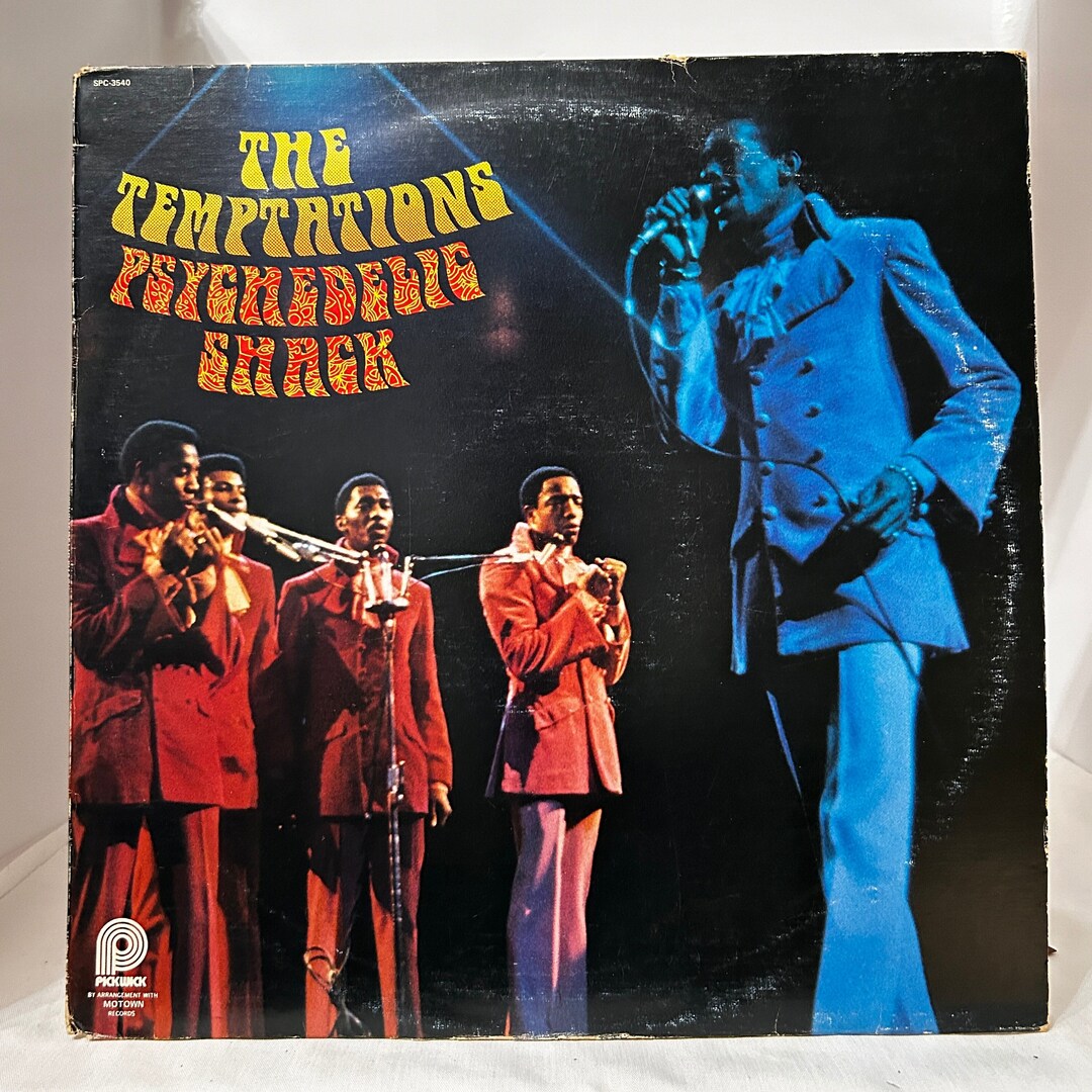 THE TEMPTATIONS PSYCHEDELIC Shack Record Record Listened to - Etsy