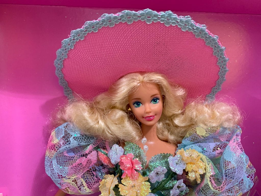 Spring Bouquet Barbie, Enchanted Seasons Collection Spring Edition, New ...