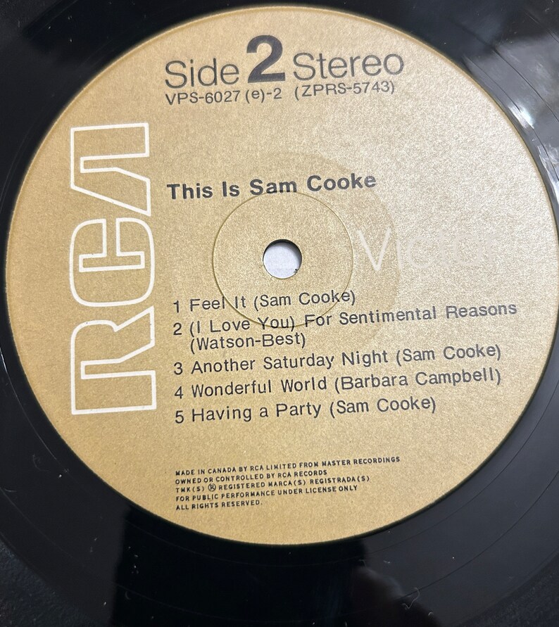 SAM COOKE LP, This is Sam Cooke, 2 Record Set, Excellent Condition. - Etsy