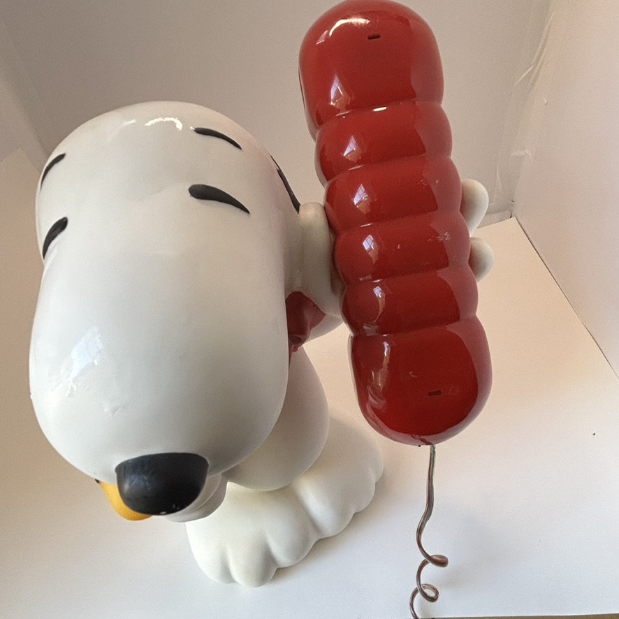 Snoopy Functioning Touch Tone Phone With Coin Bank, Very Good Vintage ...