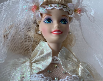 Vintage 1994 Barbie Star Lily Porcelain Bride Limited Edition 04642 by ...