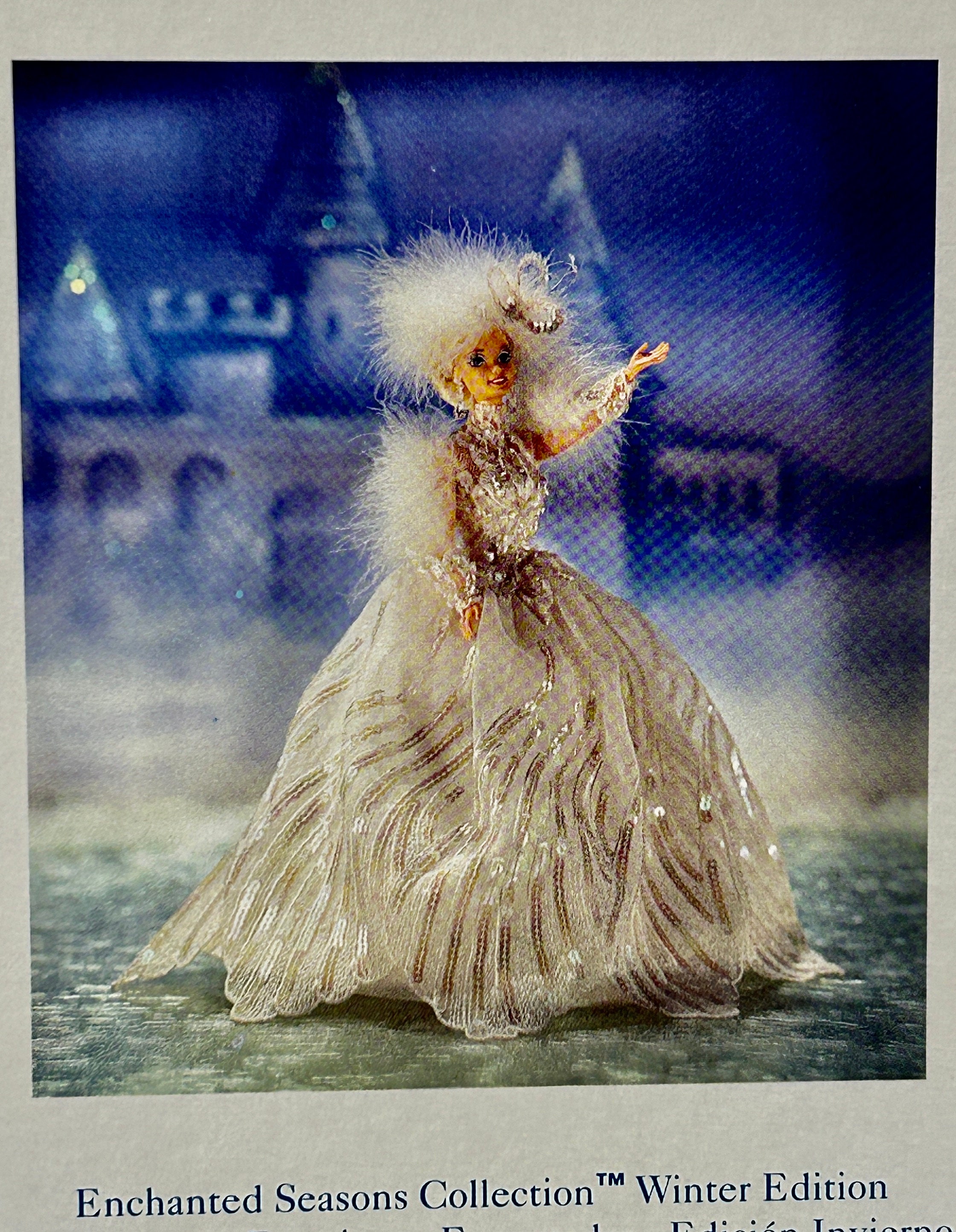 SNOW PRINCESS BARBIE, Enchanted Seasons Collection Limited Edition, New ...