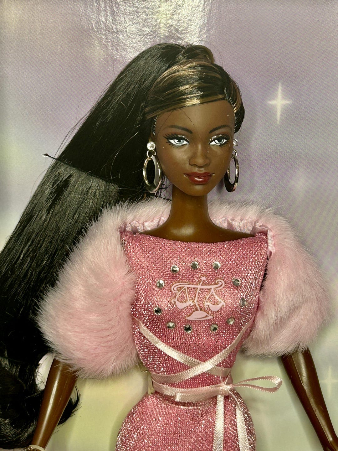 Vintage African American Libra Barbie Doll Zodiac Rare Find Collector's ...