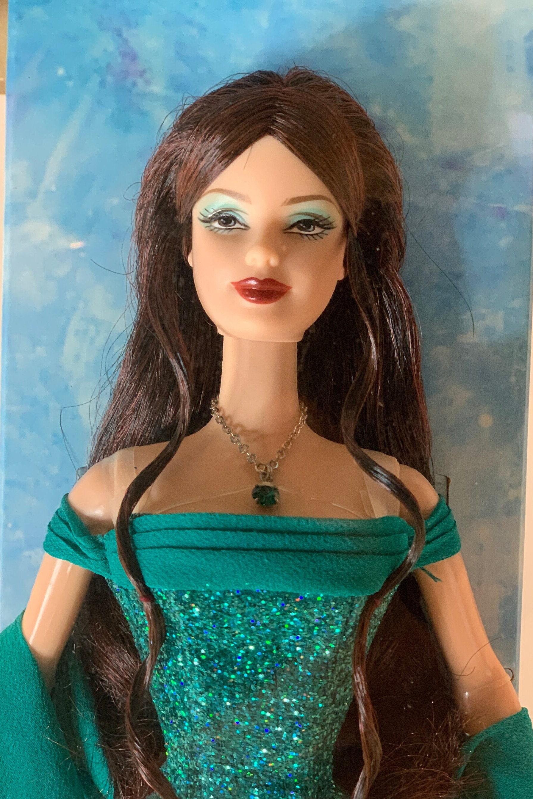 Barbie 2002 May Emerald Barbie Birthstone Collection the - Etsy