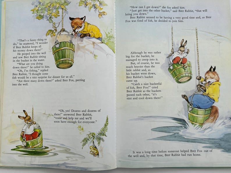 BRER RABBIT, my Big Book of Brer Rabbit Stories, Illustrated by Rene ...