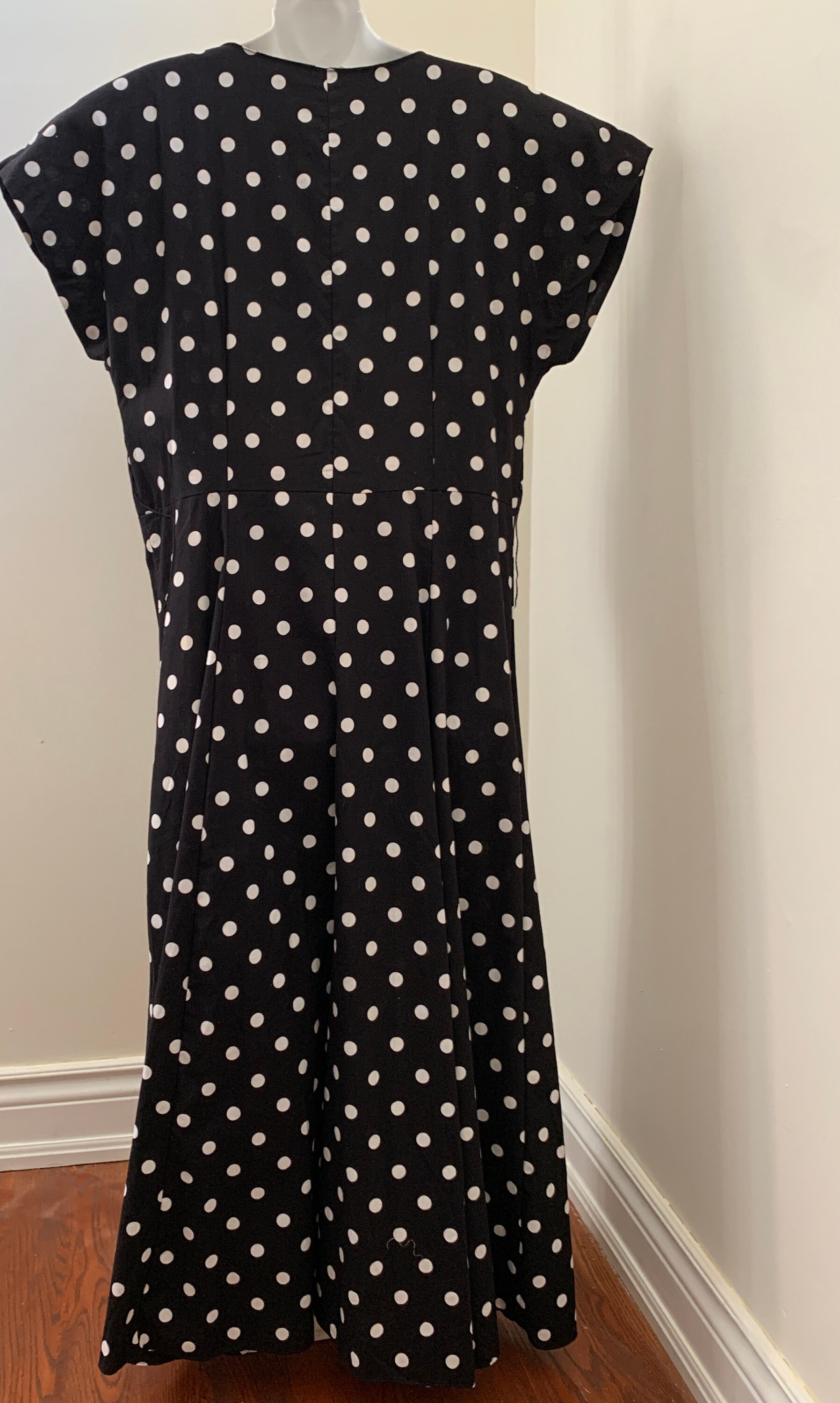 SIZE 18, Woman's Cotton Dress, Tina Barrie Dress, Elegant, Long Party ...