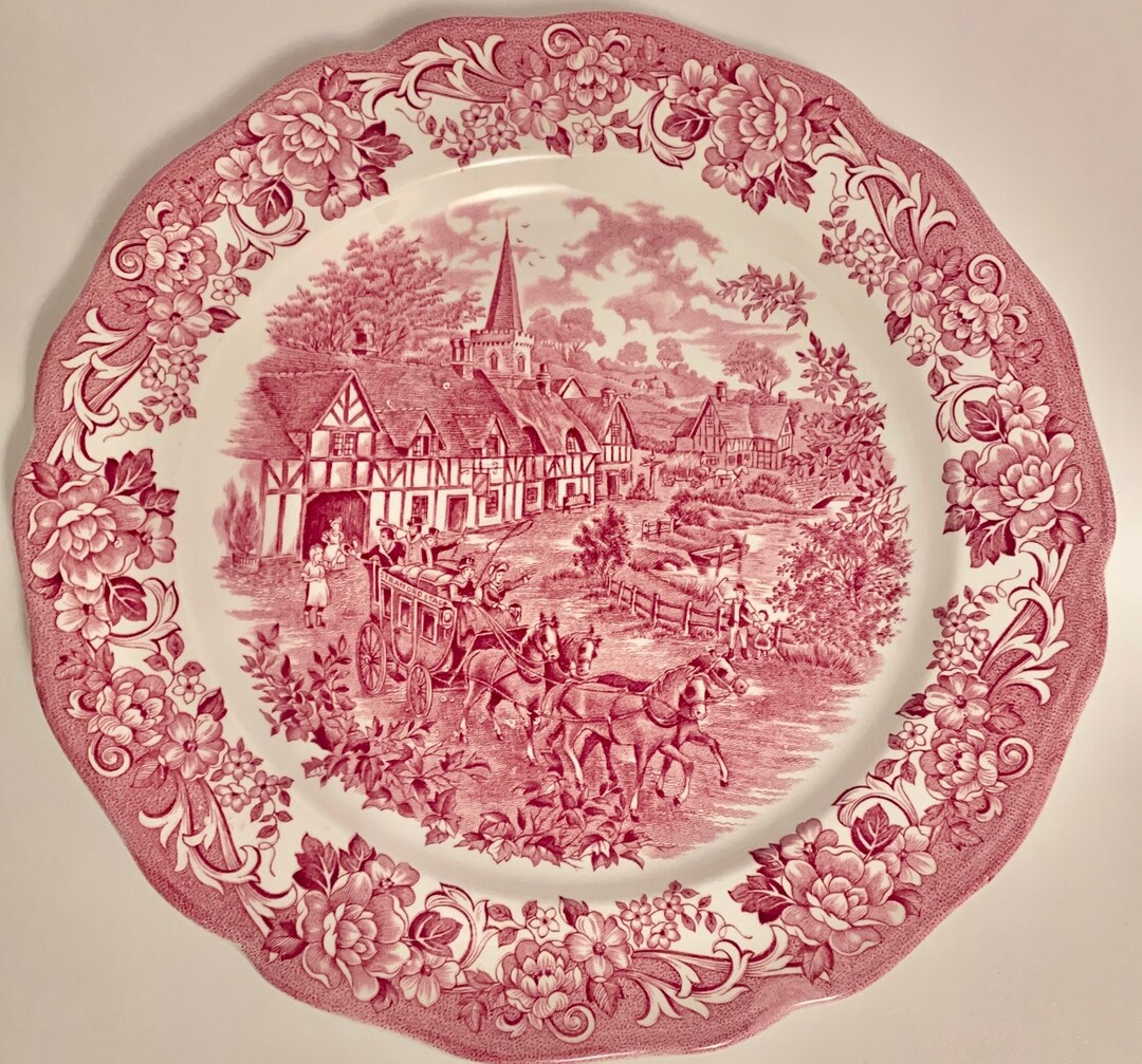 Royal Staffordshire Collectible Plate, Stratford Stage. (ironstone ...