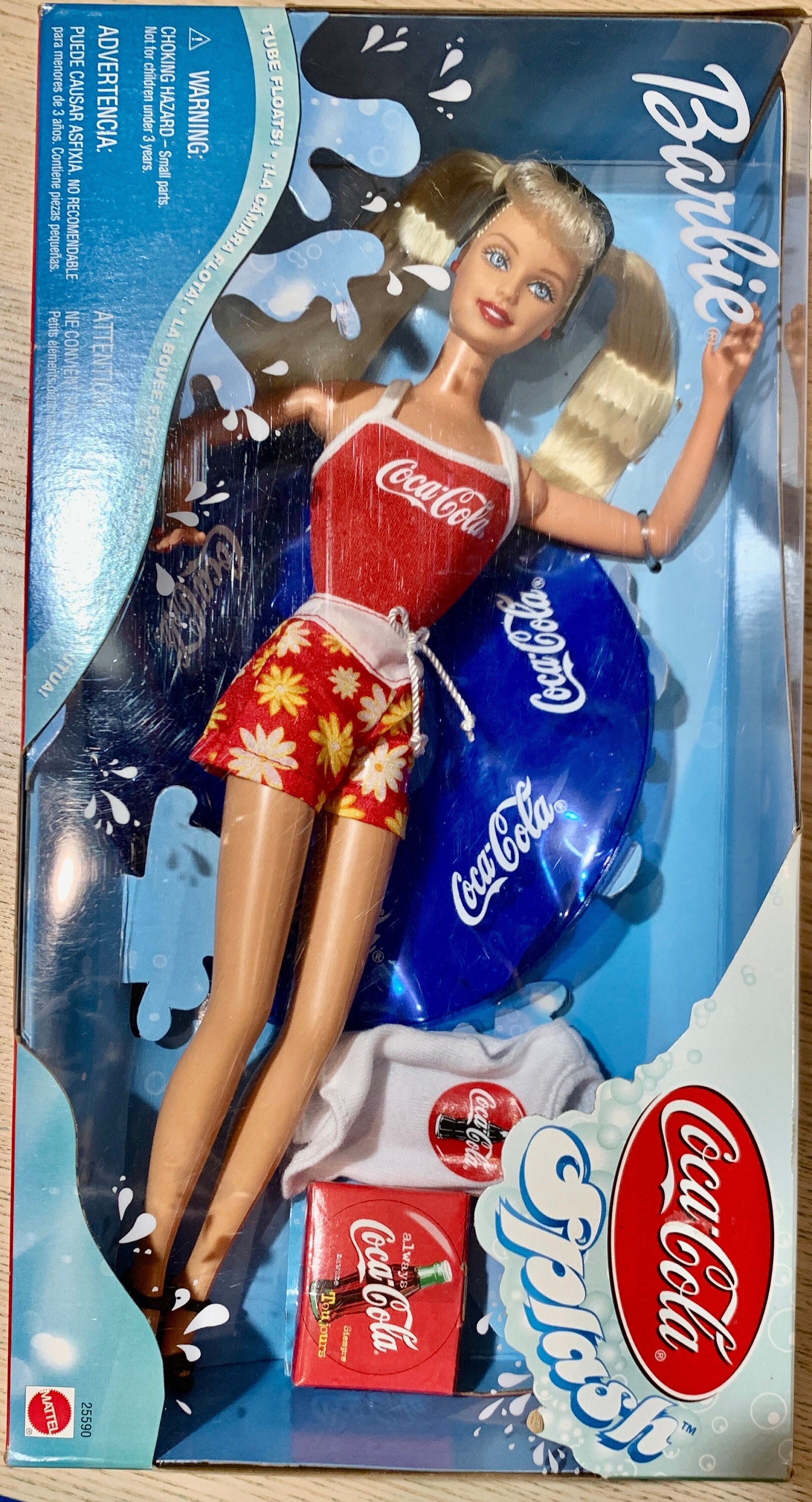 Coca-cola Splash Barbie Tube Floats New in Box NRFB - Etsy