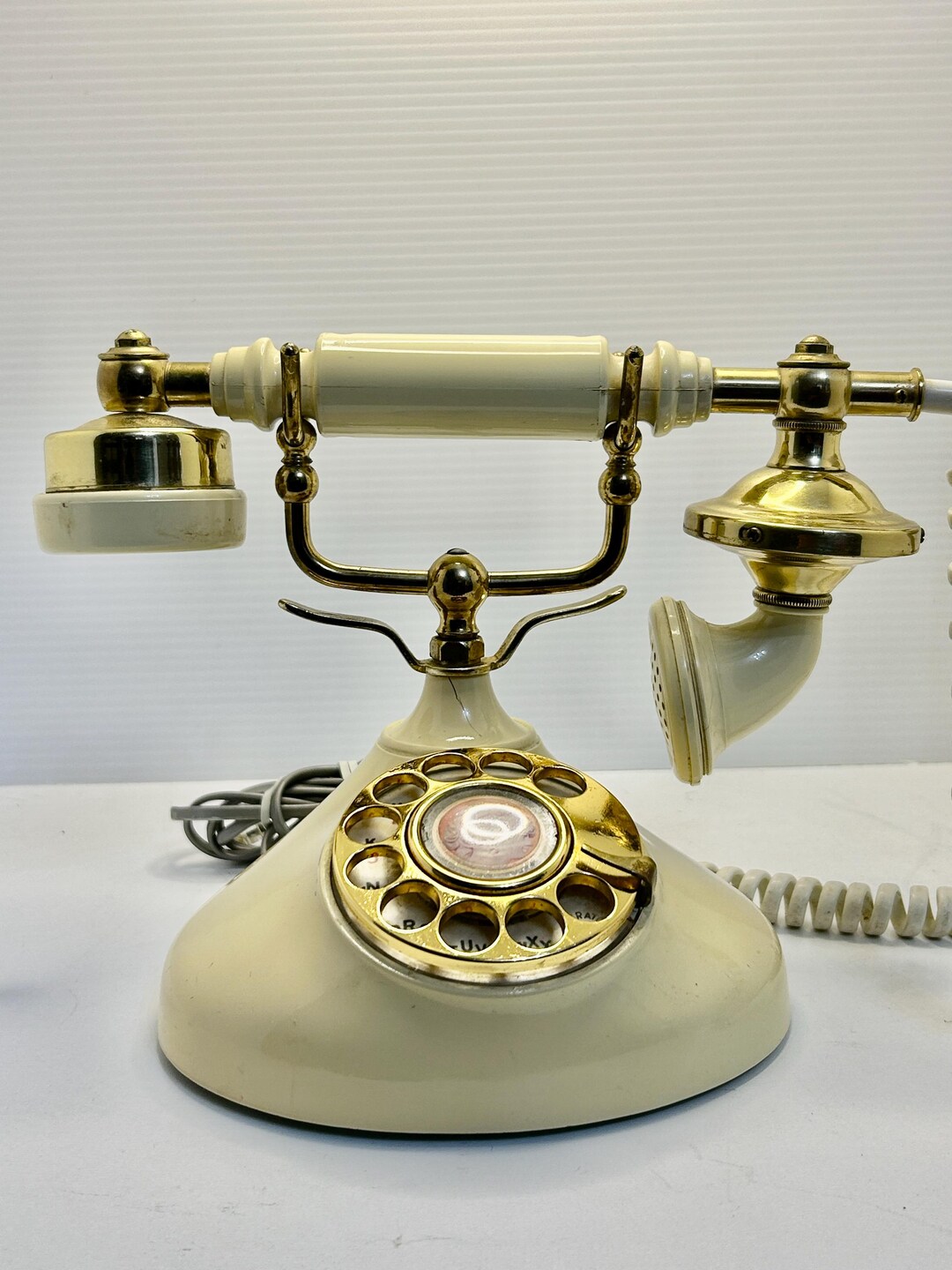 Vintage Rotary Telephone Functioning French Style Radio Shack Model 43 ...