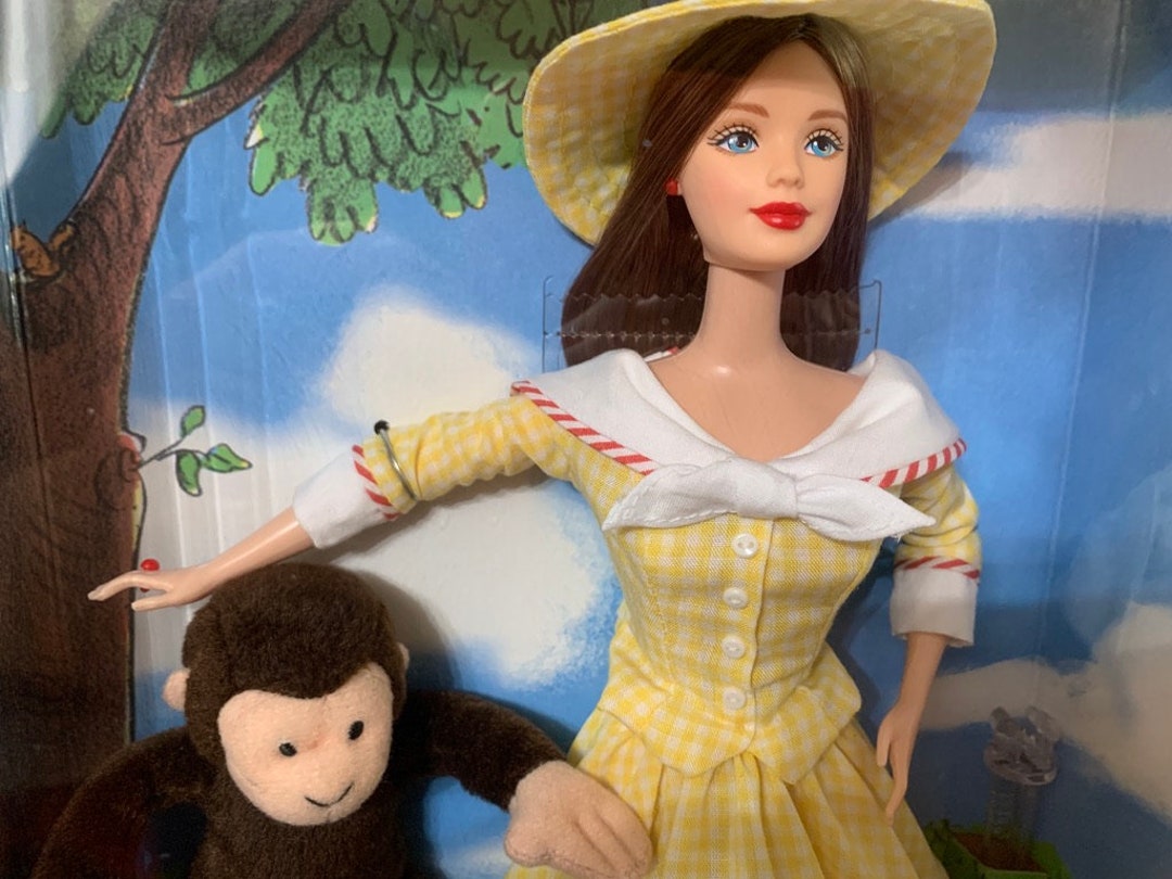 BARBIE and CURIOUS GEORGE, Collector Edition, New in Box.never Removed ...