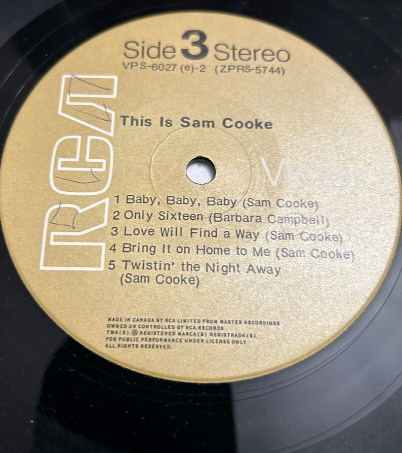 SAM COOKE LP, This is Sam Cooke, 2 Record Set, Excellent Condition. - Etsy