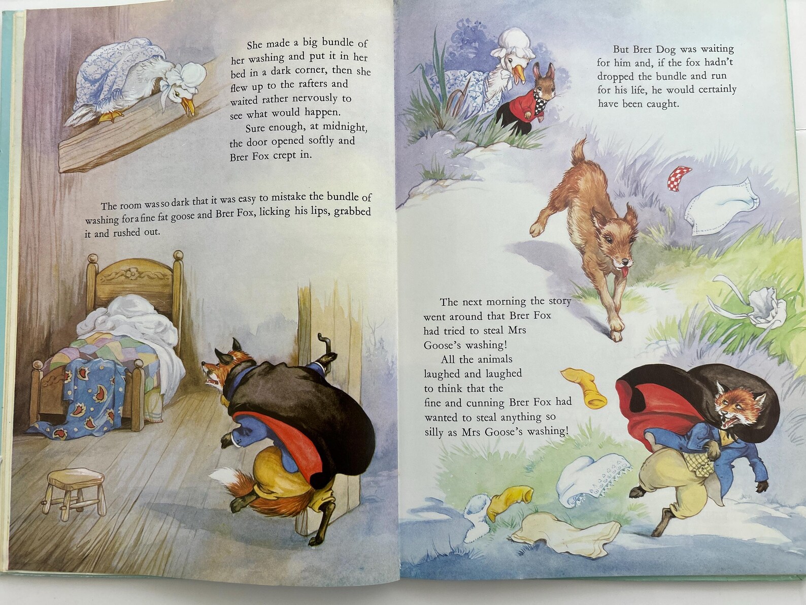 BRER RABBIT, my Big Book of Brer Rabbit Stories, Illustrated by Rene ...