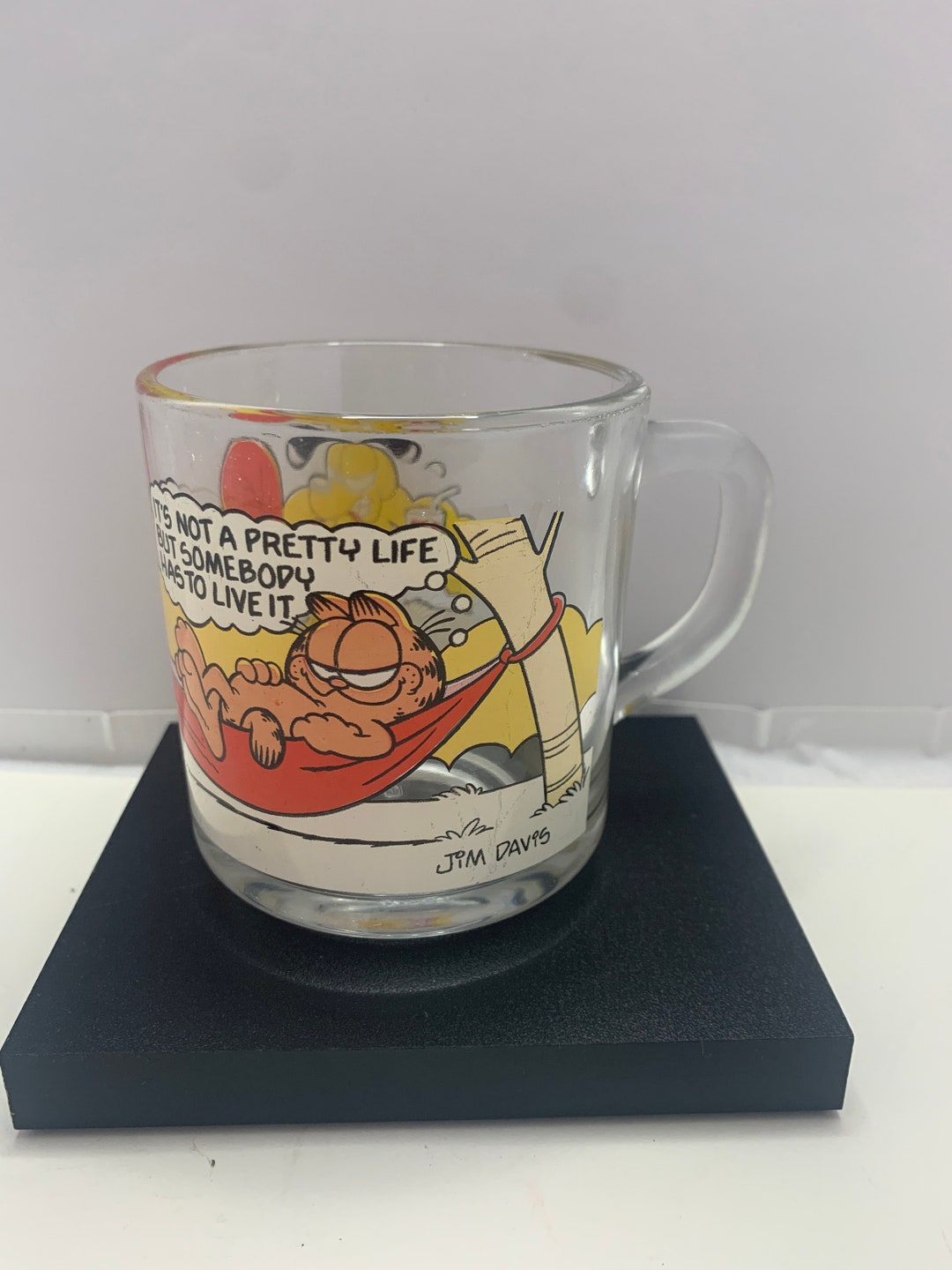 GARFIELD MUG, 1978 Mcdonald's Collector's Mug by Jim Davis, Very Good ...