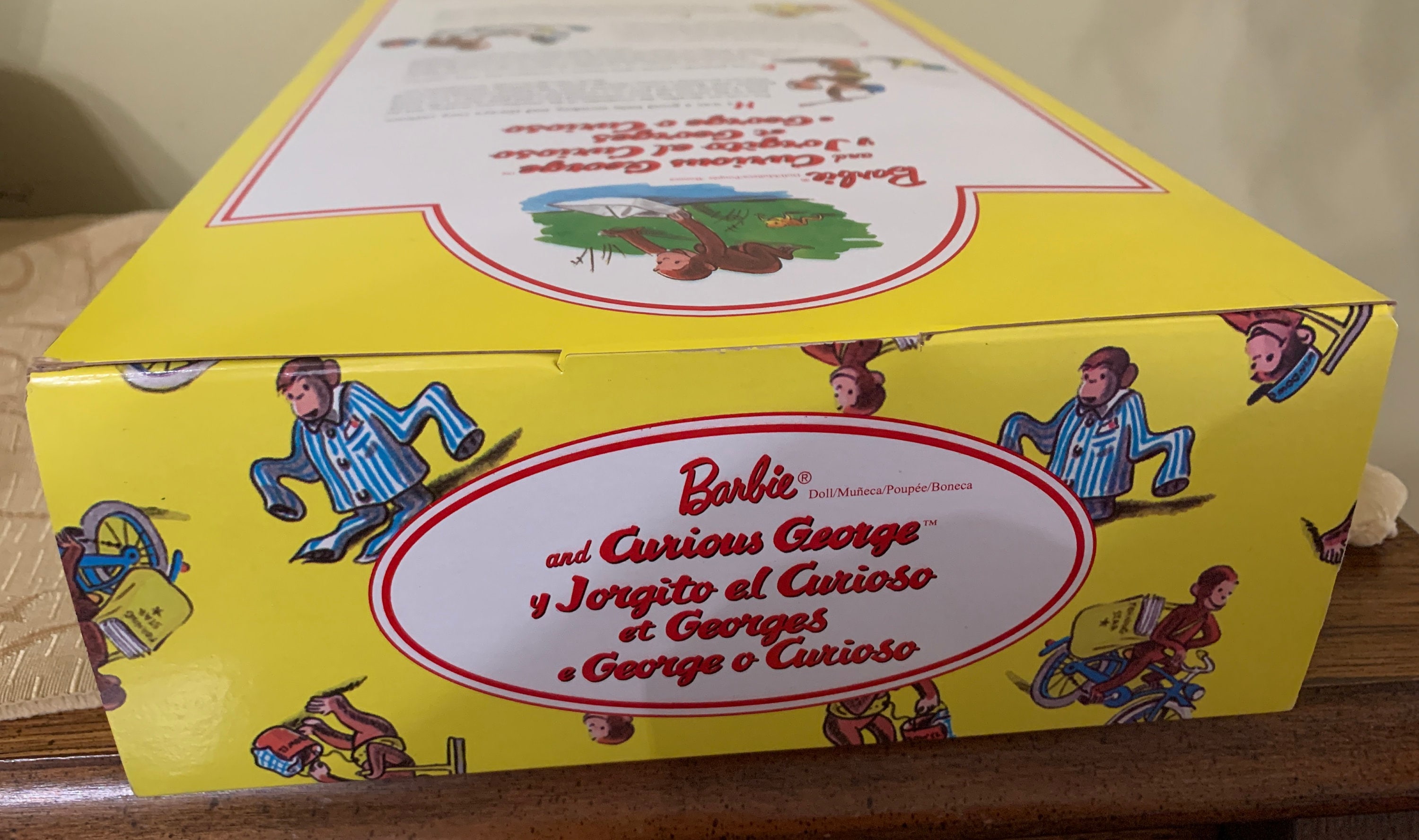 BARBIE and CURIOUS GEORGE, Collector Edition, New in Box.never Removed ...