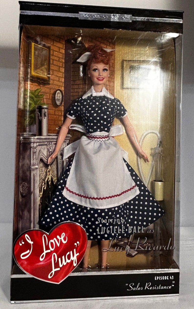 Barbie I LOVE LUCY Sales Resistance Collector Edition 2004 Made in ...