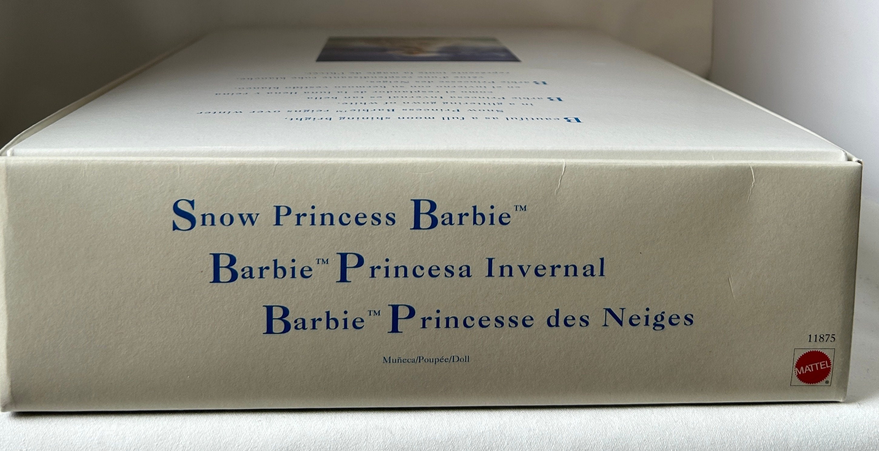 SNOW PRINCESS BARBIE, Enchanted Seasons Collection Limited Edition, New ...