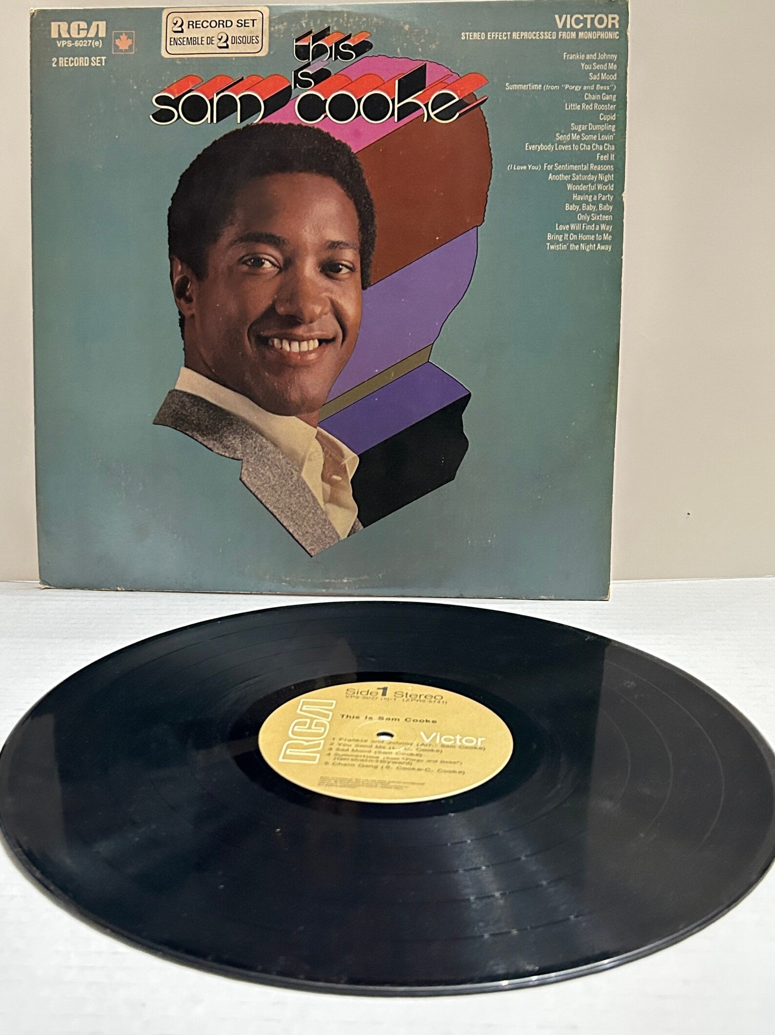 SAM COOKE LP, This is Sam Cooke, 2 Record Set, Excellent Condition. - Etsy