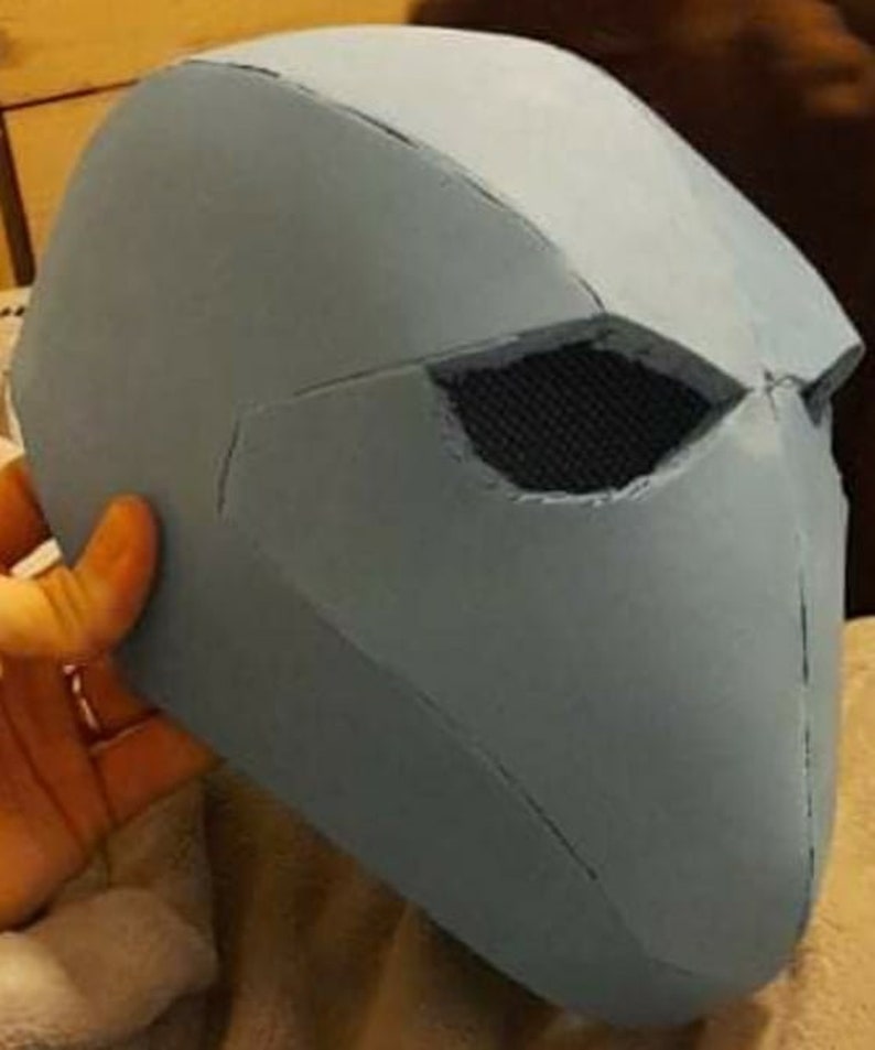 Deadpool Face-shell EVA Mask Template - Etsy
