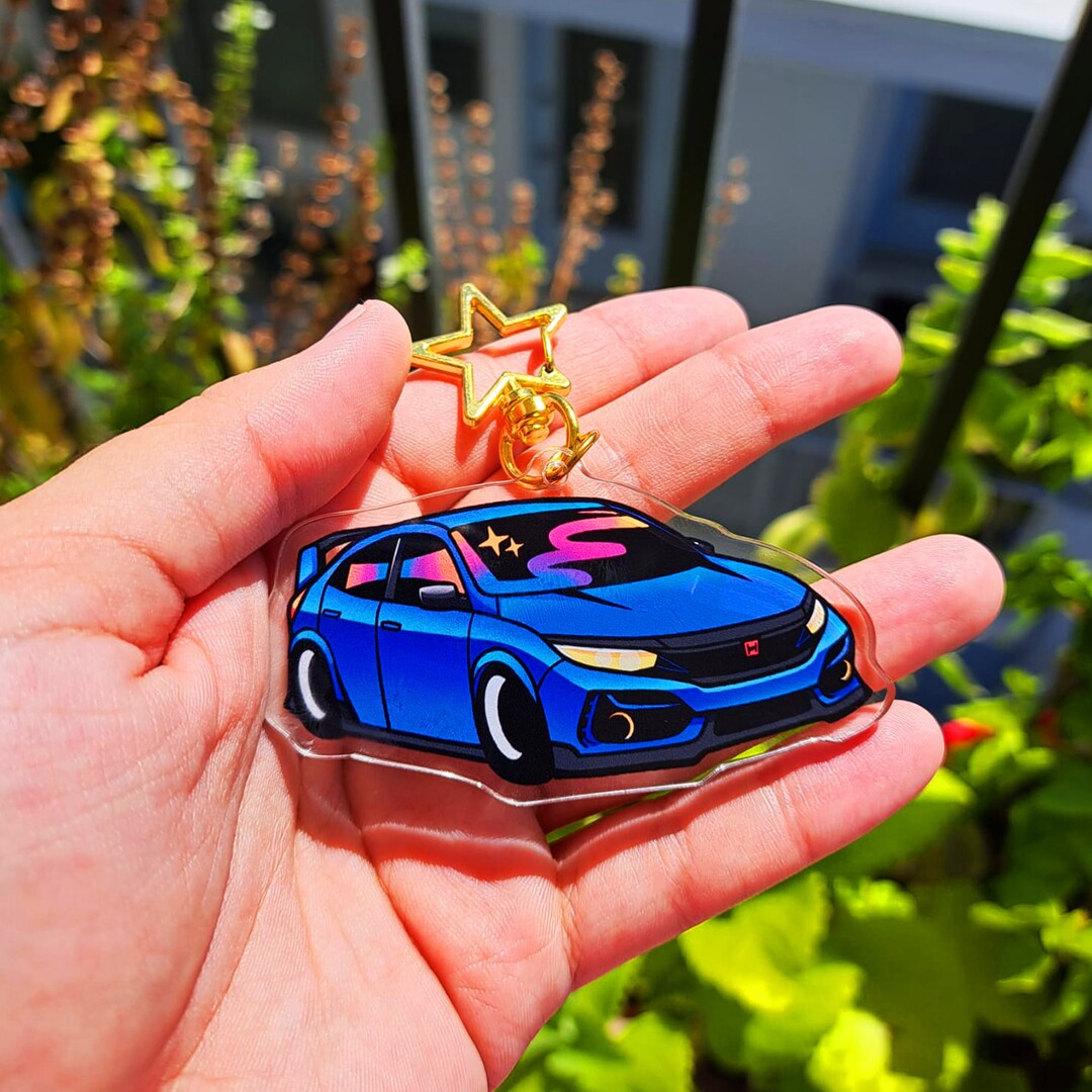 HONDA CIVIC TYPER Keychain | Car Keychains | Gifts for Car Guys + Girls ...