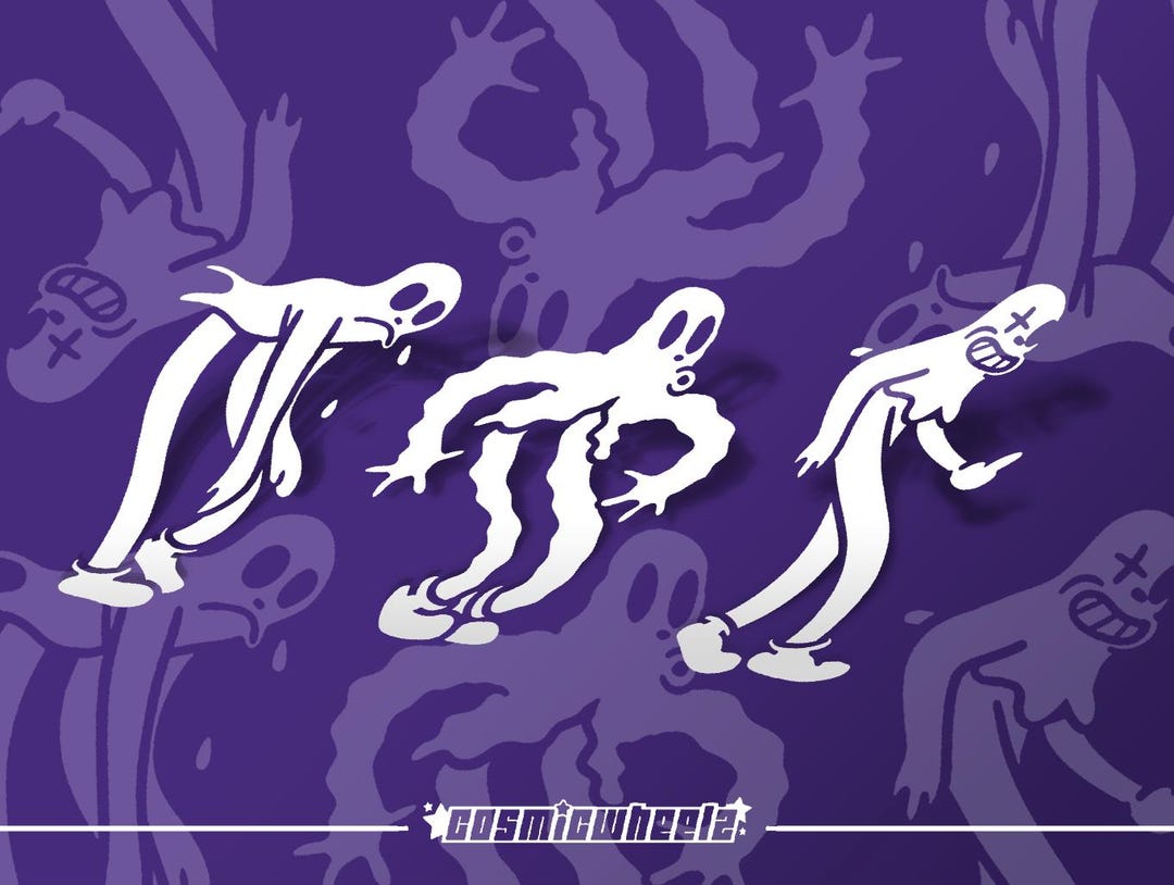 DANCING GHOSTS | Koko | Ghostmane | Jdm Decal | Car Sticker | Vinyl ...