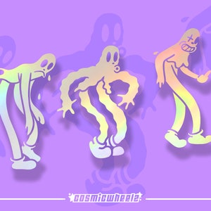 DANCING GHOSTS | Koko | Ghostmane | Jdm Decal | Car Sticker | Vinyl ...