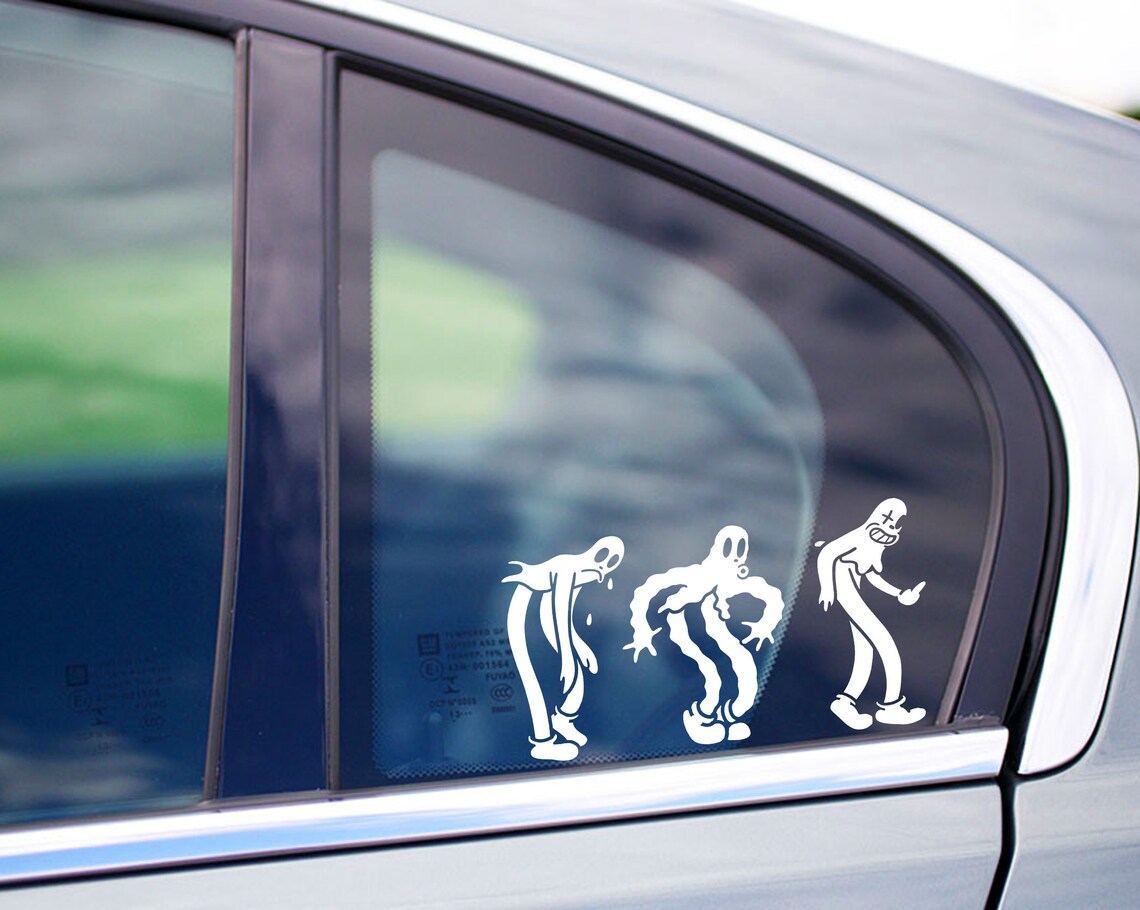 DANCING GHOSTS Koko Ghostmane Jdm Decal Car Sticker - Etsy