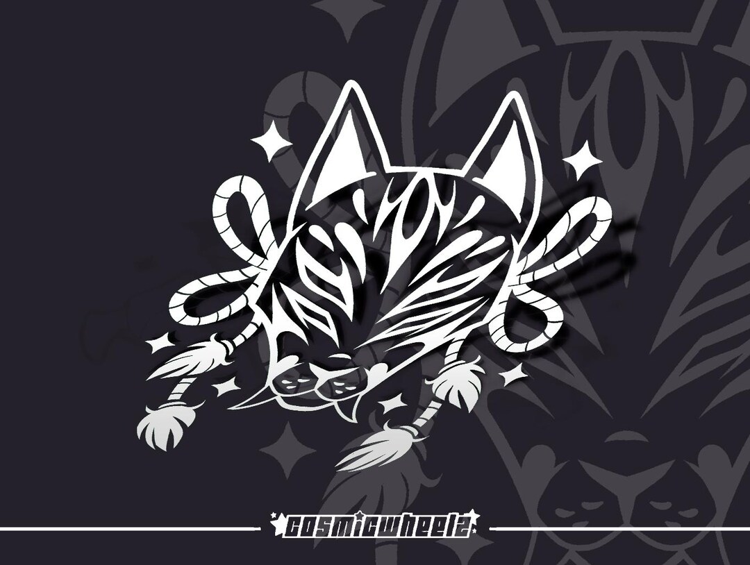 KITSUNE BANNER DECAL | Vinyl Decals | Jdm Decals | Fox Mask | Car ...