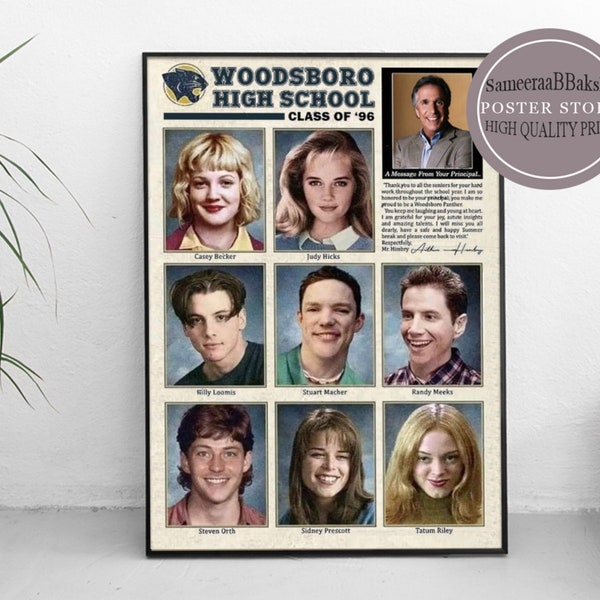 Scream Billy Loomis Poster - Etsy