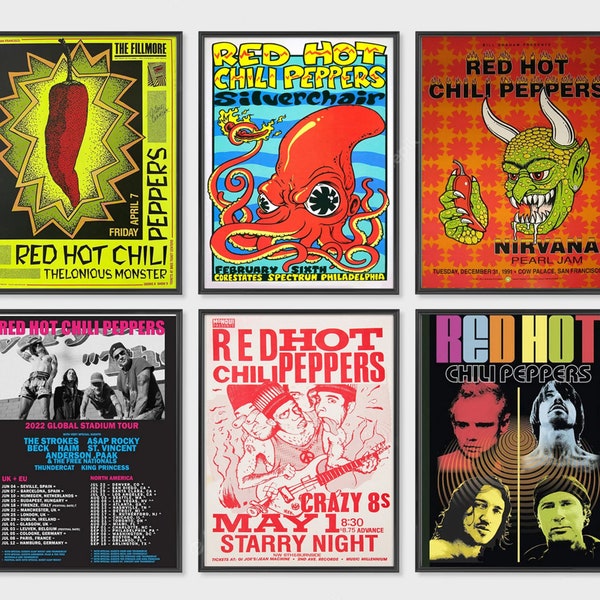 The Great Chilli Pepper Poster - Etsy