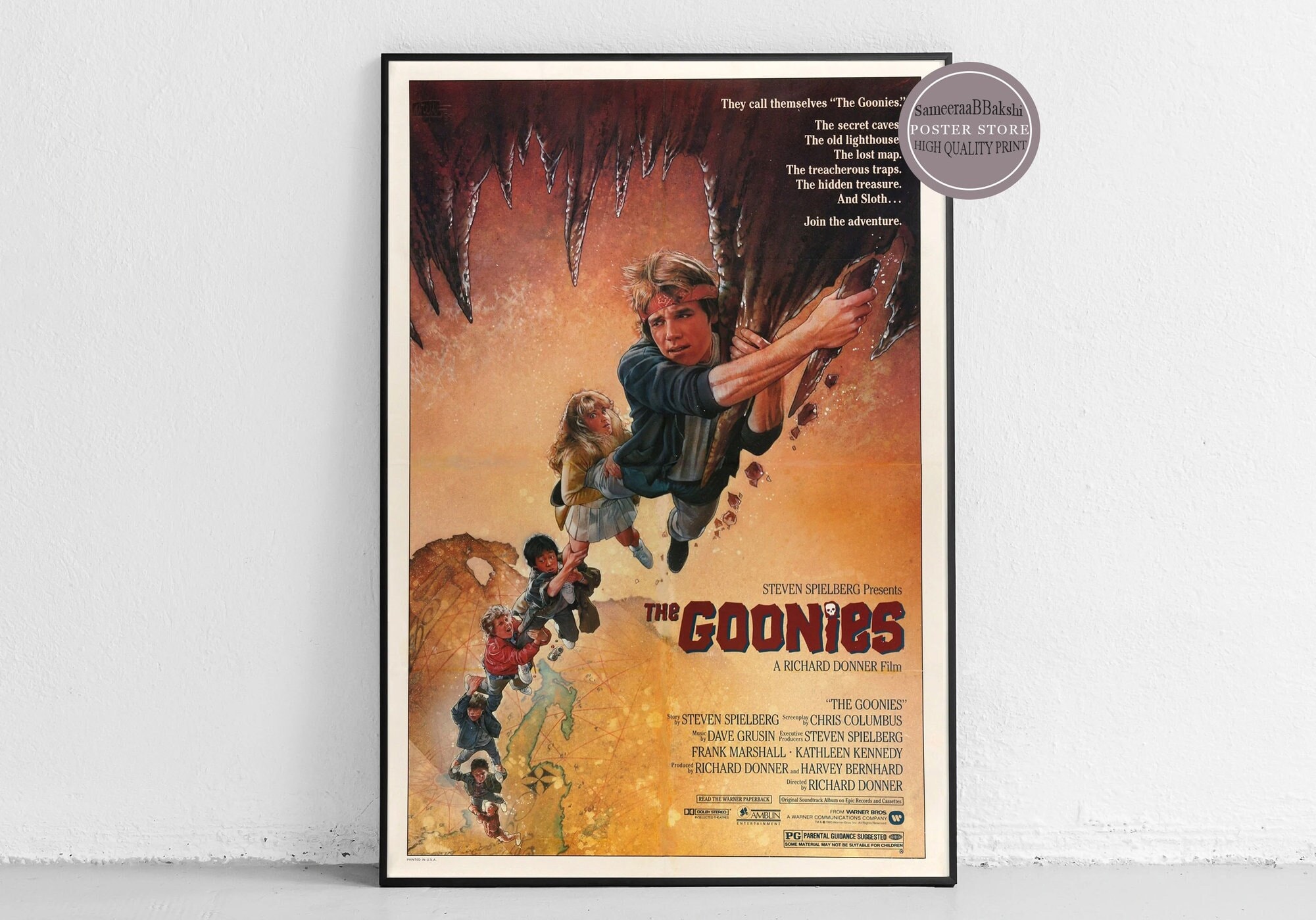 Original Goonies Movie Poster