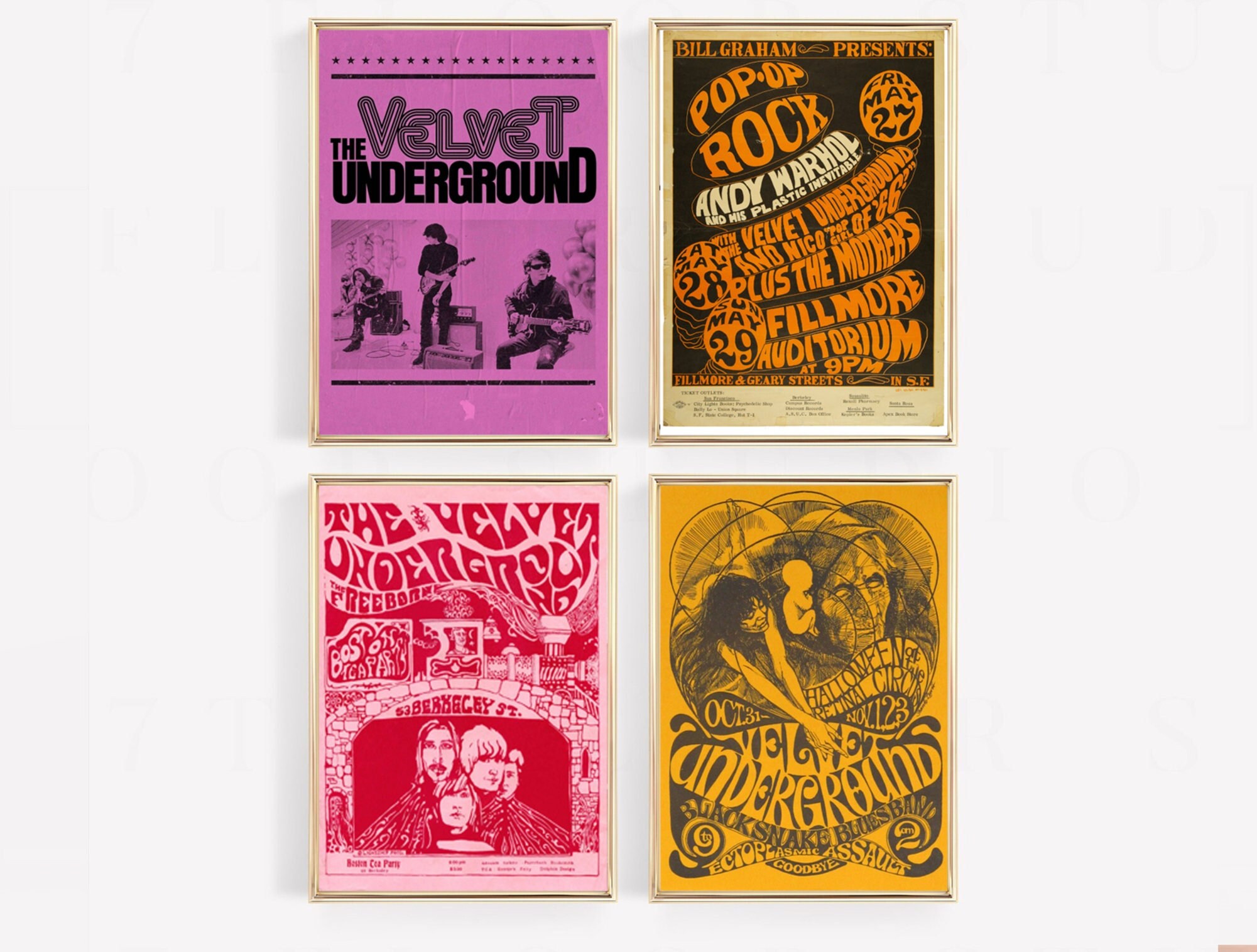 The Velvet Underground Posters