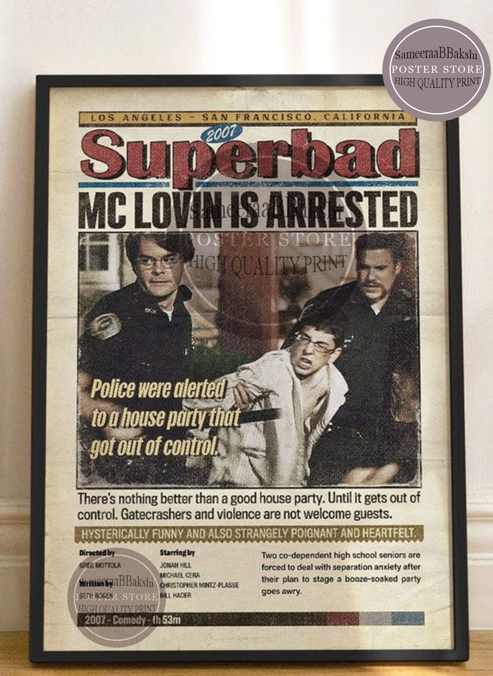 Superbad Movie Cover