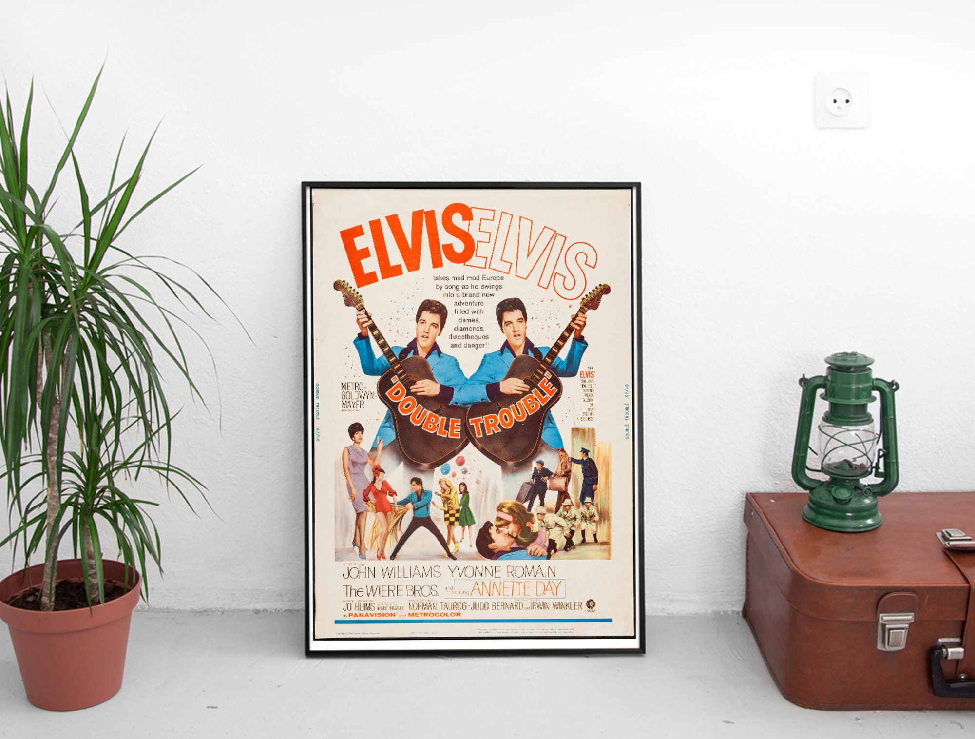 Elvispresley in Blue Hawaii Poster King of Rockn Roll Retro - Etsy