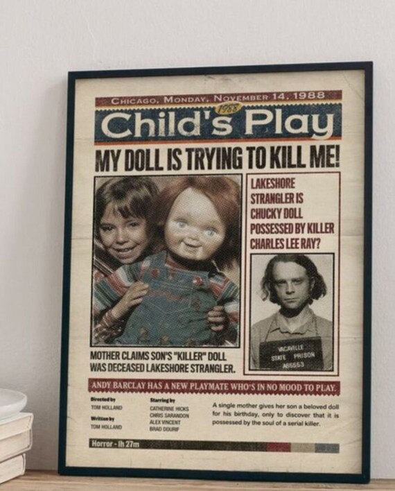 Chucky Childs Play 1 Poster