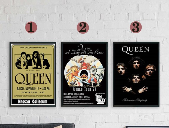 1970s Rock Music Posters