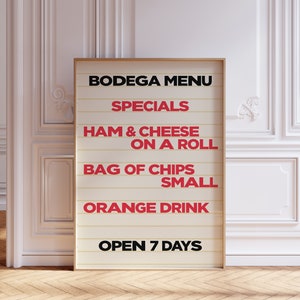 Bodega Order Jlo Poster, New York City Art Print, Meme Gift Idea ...