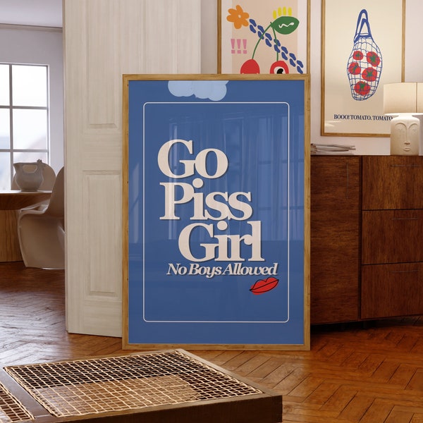 Go Piss Girl Etsy
