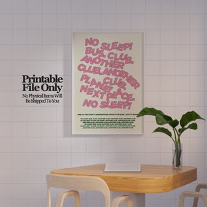 Bus Club Another Club Wall Art | Lady Gaga | Trendy Digital Print for ...