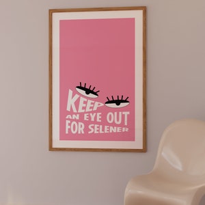 Keep an Eye Out for Selener Wall Art | Nicki Minaj | Selena Gomez ...