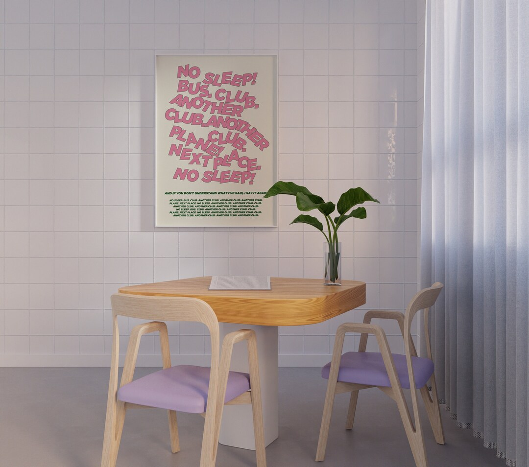 Bus Club Another Club Wall Art | Lady Gaga | Trendy Digital Print for ...