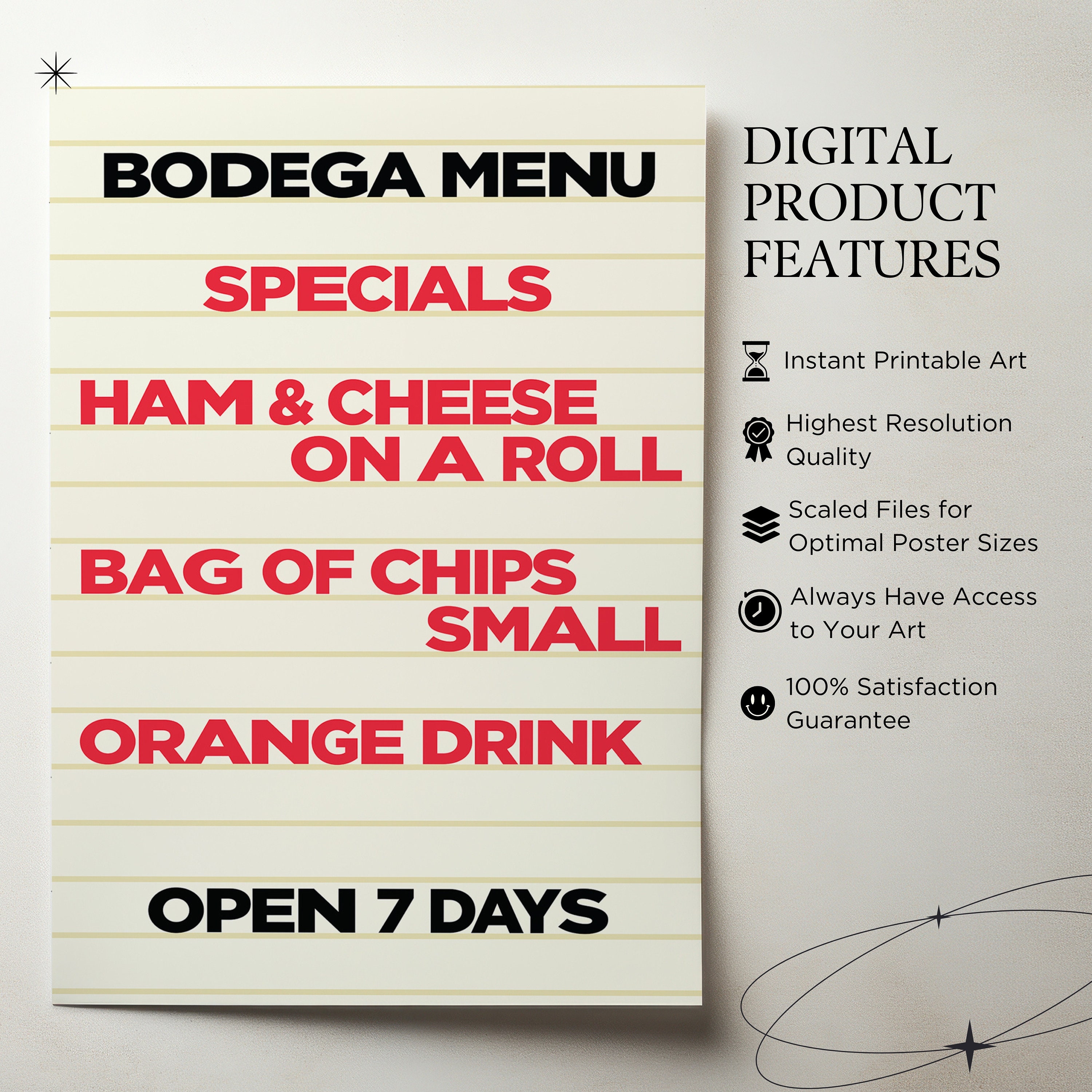 Bodega Order Jlo Poster, New York City Art Print, Meme Gift Idea ...