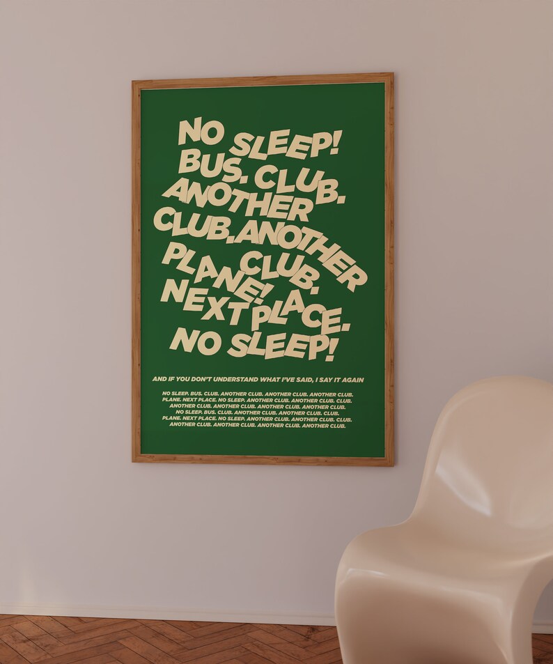 Lady Gaga Wall Art Bus Club Another Club Next Place - Etsy