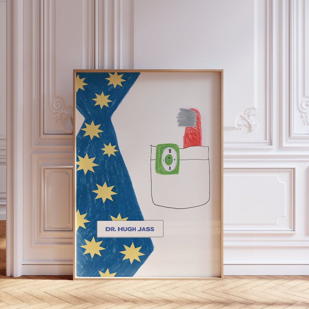 Corporate Art Poster, Kitschy Trendy Wall Art Print | Trendy Wall Art ...